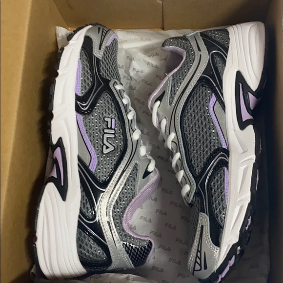 Fila | Shoes | New Fila Trexa Running Shoes Womens Purple Silver | Poshmark